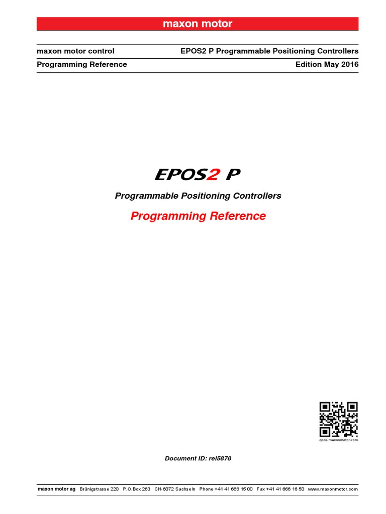 Epos2 P Programming Reference En Pdf Computer Programming Menu Computing 