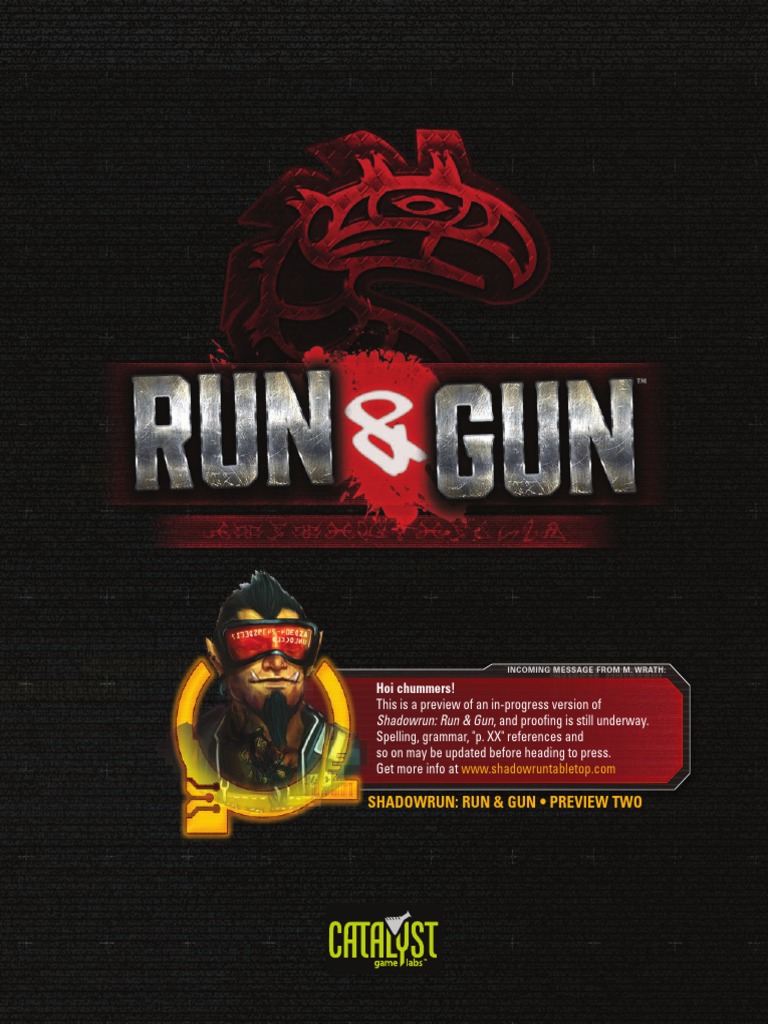 Shadowrun Run & Gun Preview 2 | PDF | Armour | Military