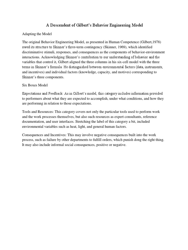 A Descendent of Gilbert | PDF