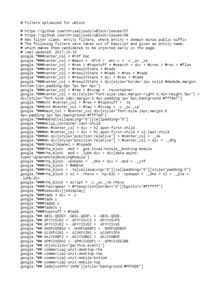 UBlock List Without 9anime | PDF | Youtube | Diseño de comunicacion