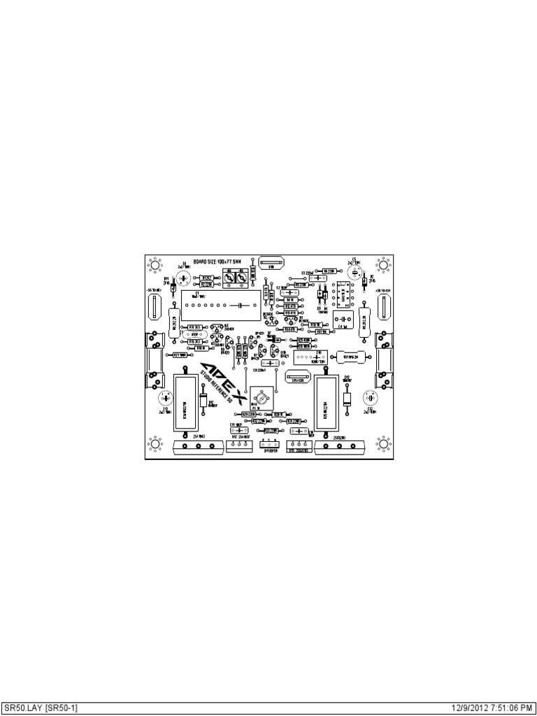 SR50.LAY File Overview and Details | PDF