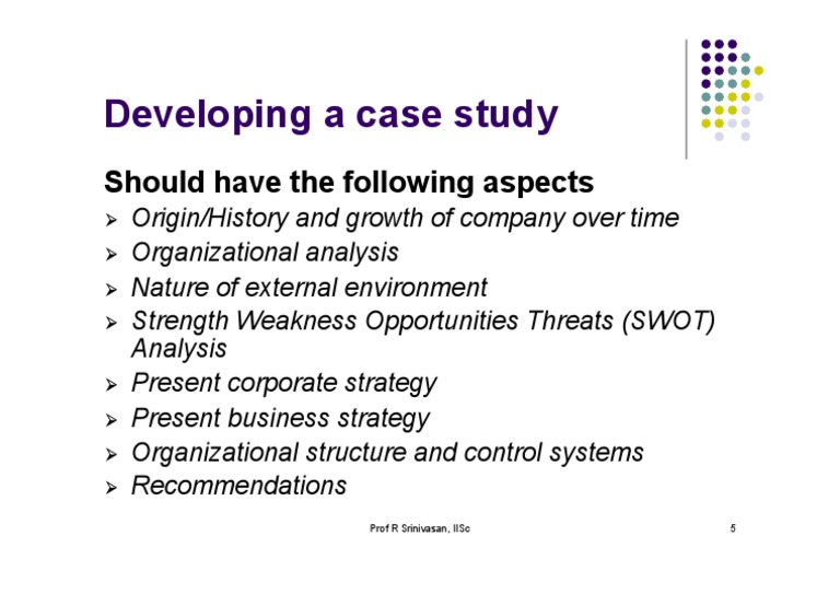 Case Study Development Guide | PDF | Career & Growth