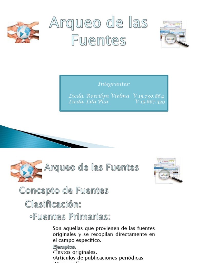 Arqueo de Fuentes | PDF Arqueo de Fuentes | PDF