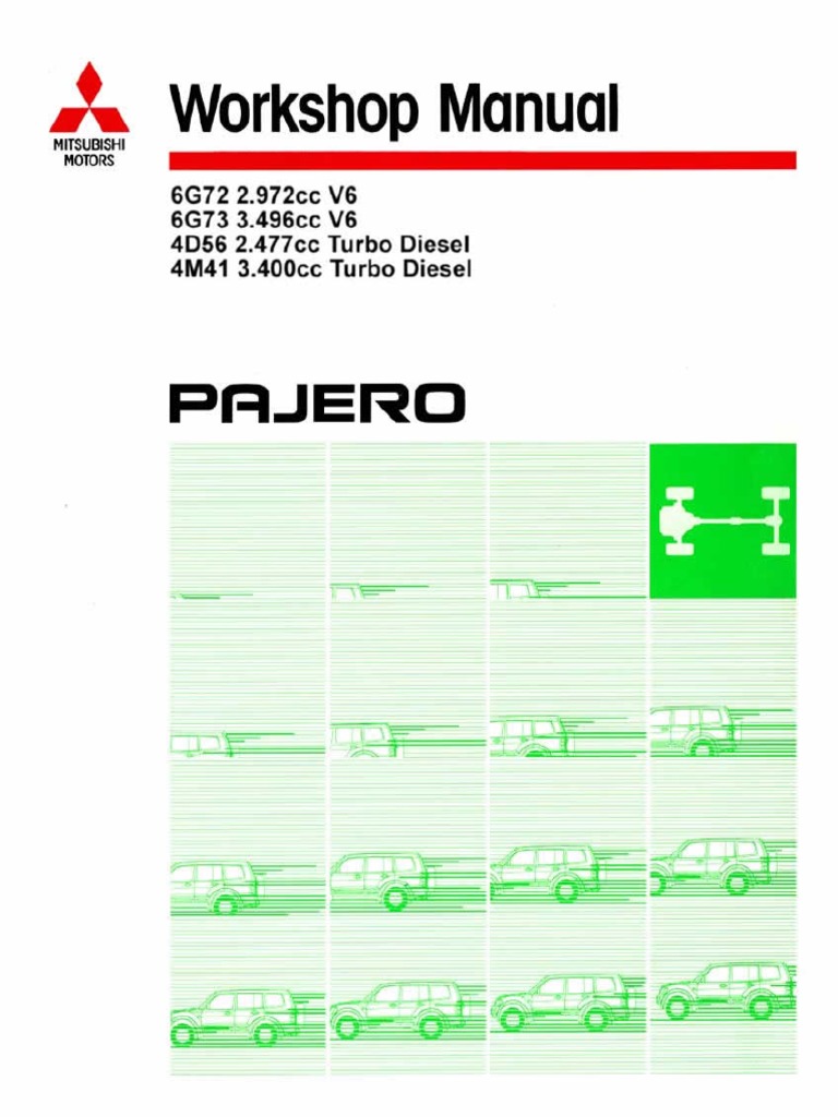Montero WSM en | PDF | Manual Transmission | Electrical Connector