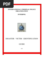 INTERPOL Disaster Victim Identification Guide | PDF | Emergency | Autopsy