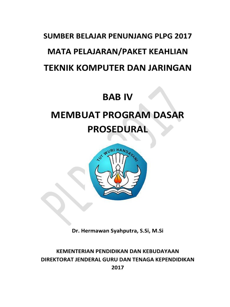 Bab 4. Membuat Program Dasar Prosedural | PDF