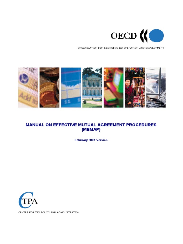 OECD Manual Provides Guidance on Tax Dispute Resolution | PDF | Double ...