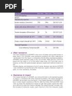 PE-UHMW Technical Data Overview | PDF | Strength Of Materials ...