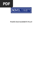 Hazardous Waste Contingency and Emergency Plan | PDF | Emergency | Waste