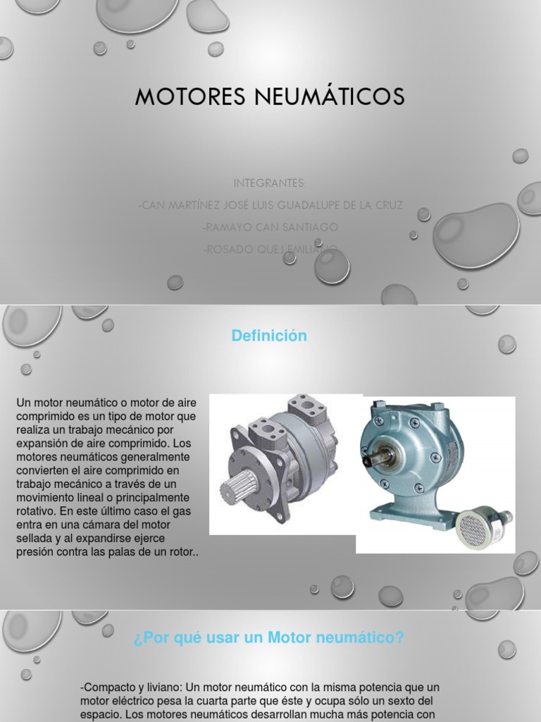 Motores Neumaticos | PDF | Engranaje | Neumático