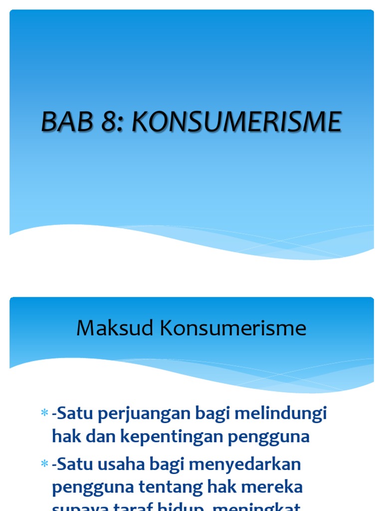 Konsumerisme | PDF