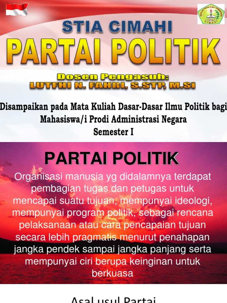 12 Partai Politik | PDF