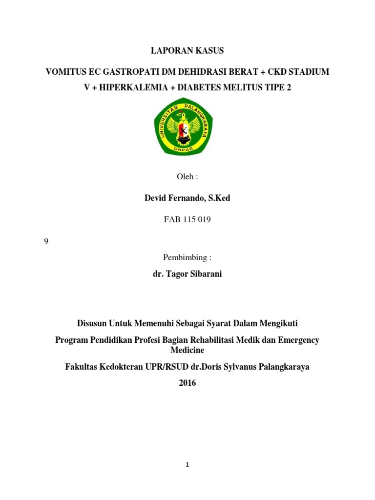 Lapsus Gastropati DM | PDF | Pengembangan Diri | Kesehatan Holistik