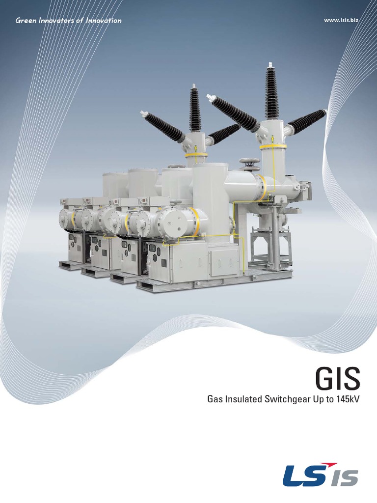 Gis 145kv E 120405 Switch Electric Arc Free 30 Day Trial Scribd