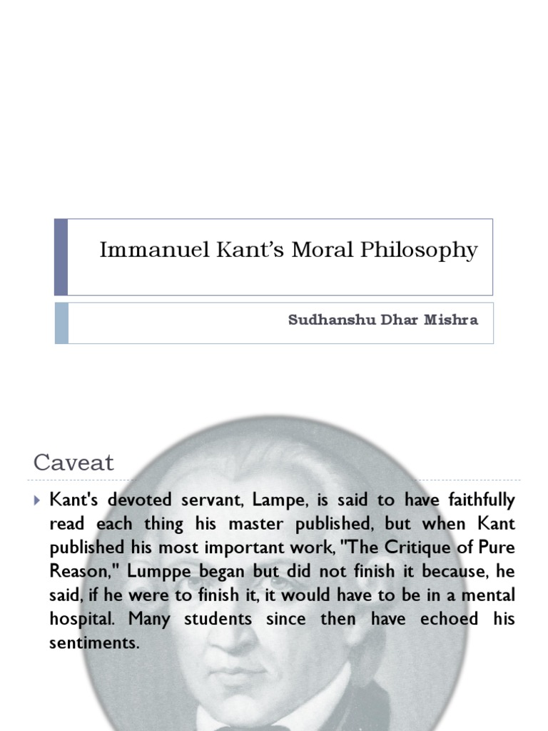 Immanuel Kant | PDF | A Priori And A Posteriori | Immanuel Kant
