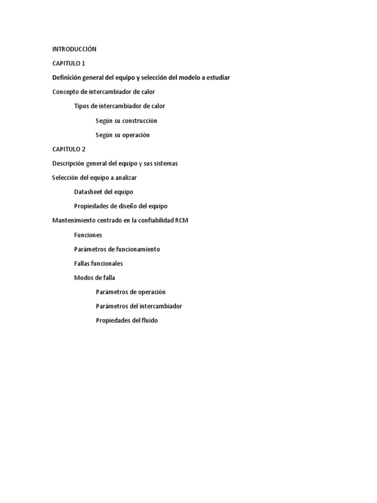 Plan de Mantenimiento para Un Intercambiador de Calor | PDF | Corrosión | Intercambiador de calor