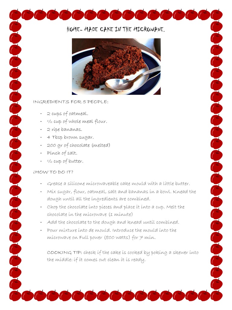 Home Made Cake | PDF | Cakes | Flour