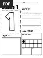 Numberblocks 1 To 100 Flash Cards | PDF