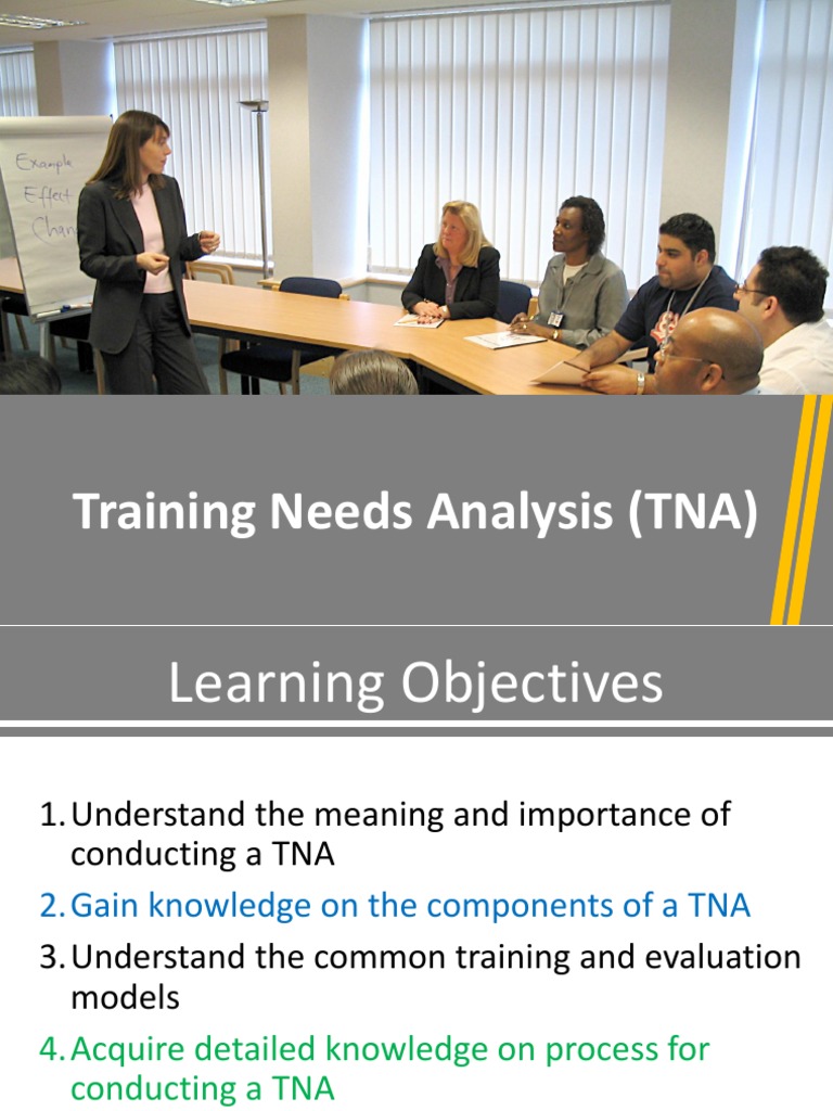 Training Needs Analysis TNA | PDF | Competence (Human Resources ...