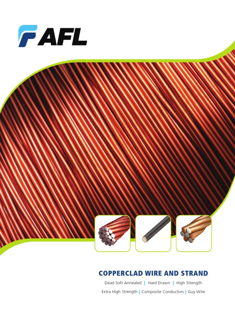 AFL Copperweld | PDF | Wire | Electrical Conductor
