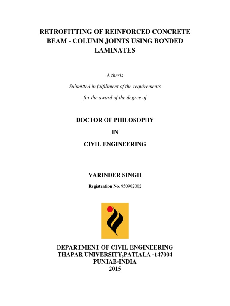 Retrofitting Reinforced Concrete Beam-Column Joints Using Ferrocement ...