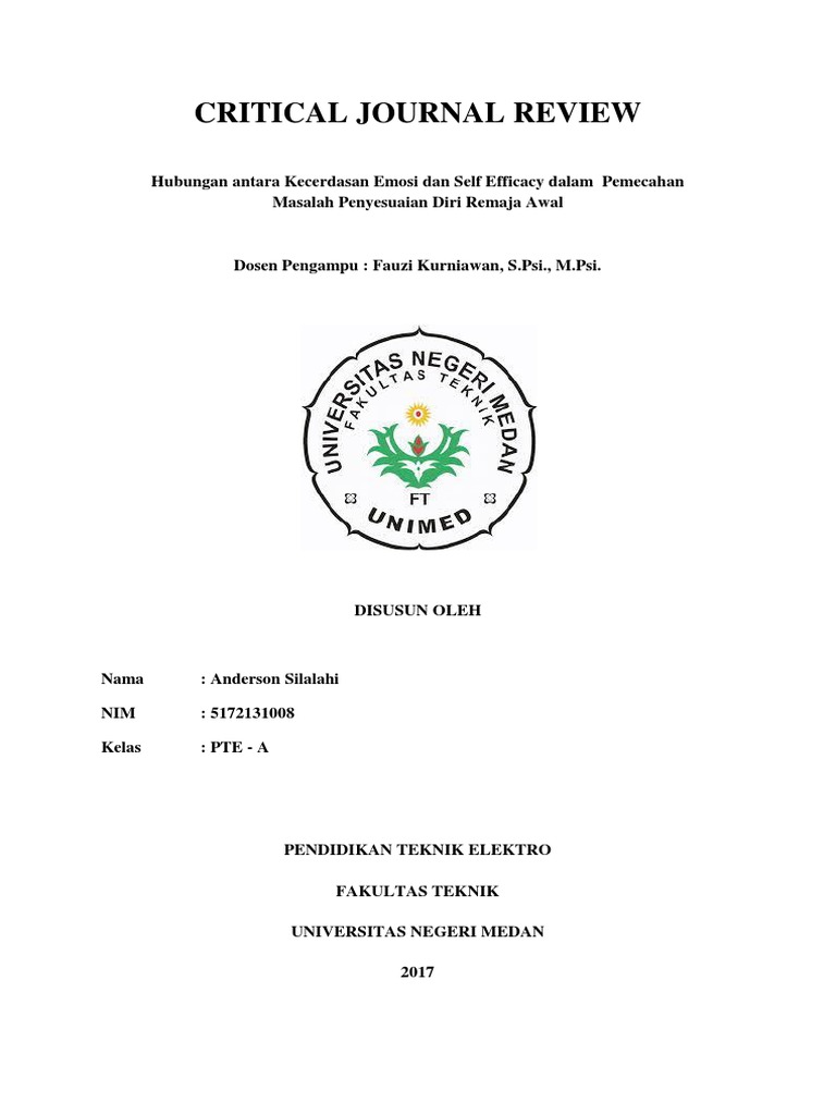 Critical Journal Review | PDF