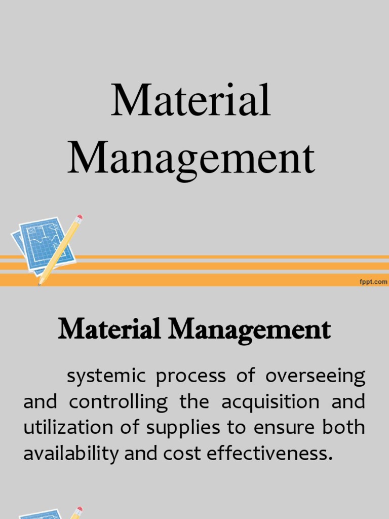 Material Management | PDF | Inventory | Business Economics
