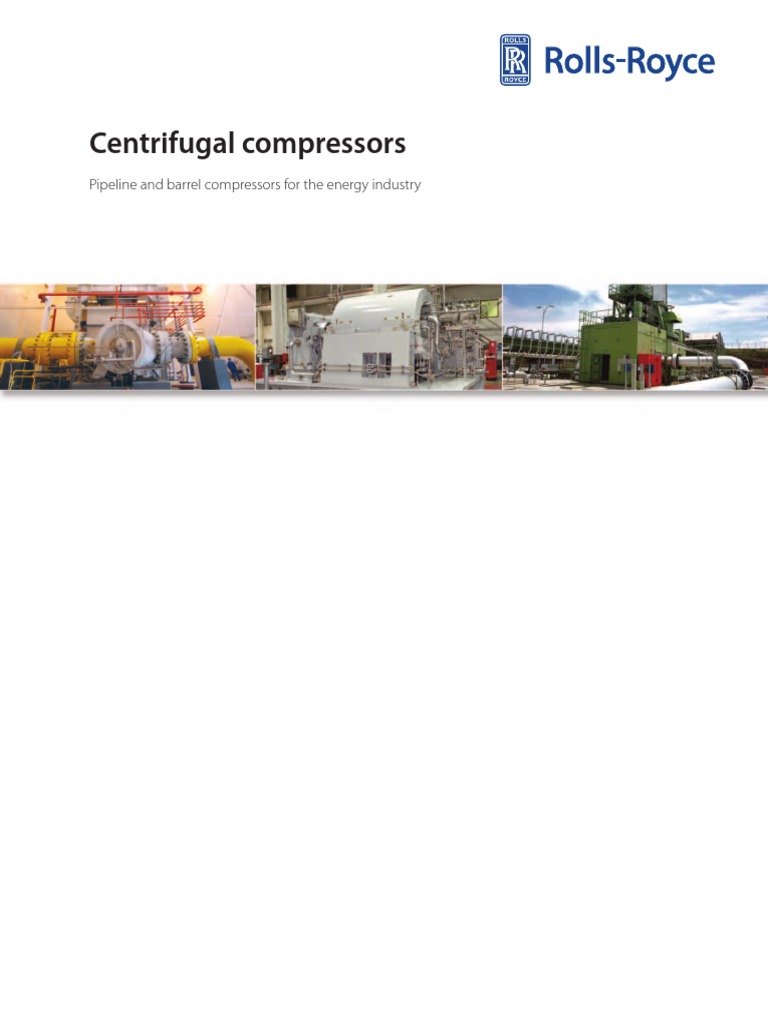 Rolls-Royce Compressors PDF | PDF | Natural Gas | Efficient Energy Use