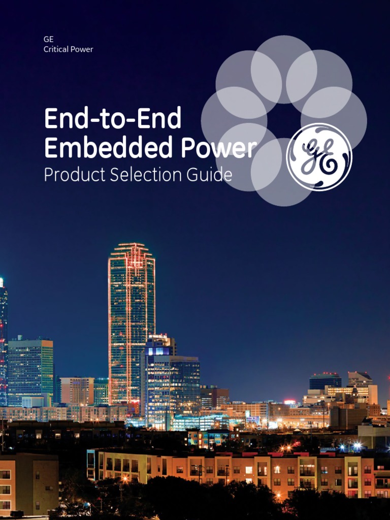 End To End Embedded Power Product Selection Guide | PDF | Power Supply ...