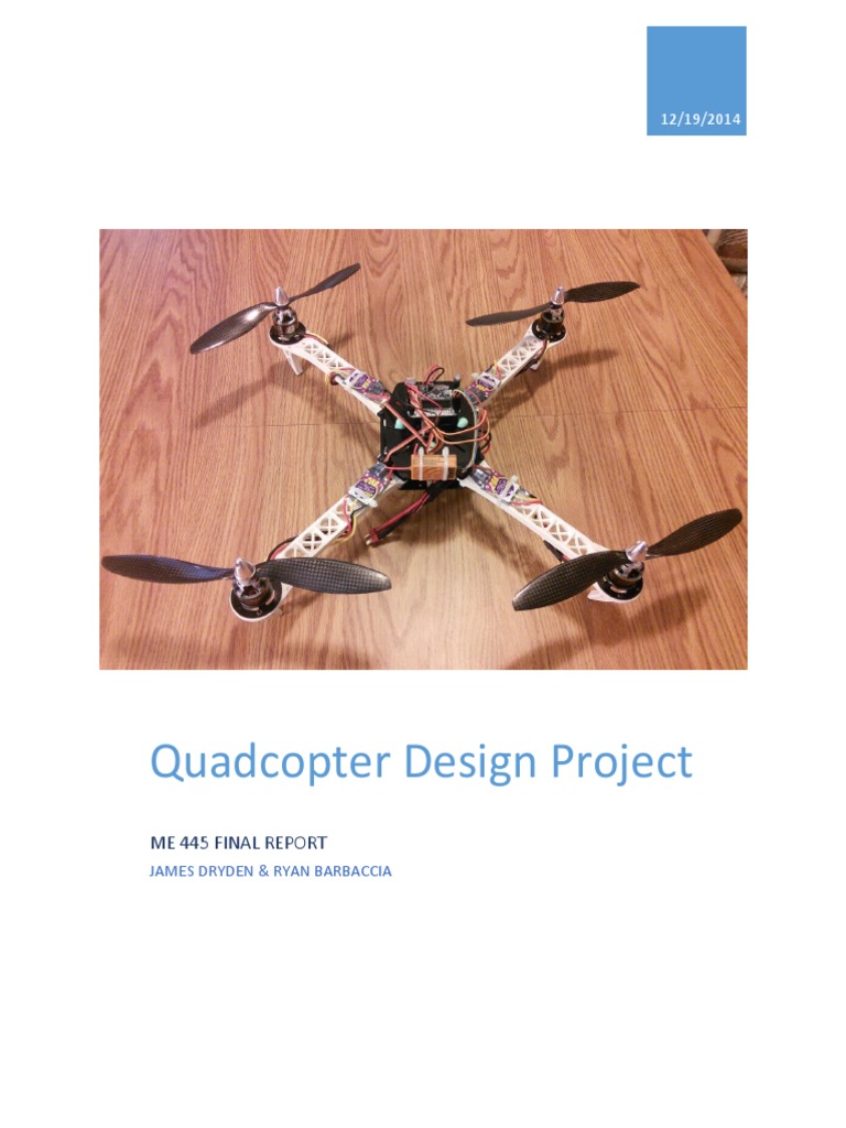 Design Your Drones | PDF | Control Theory | Accelerometer