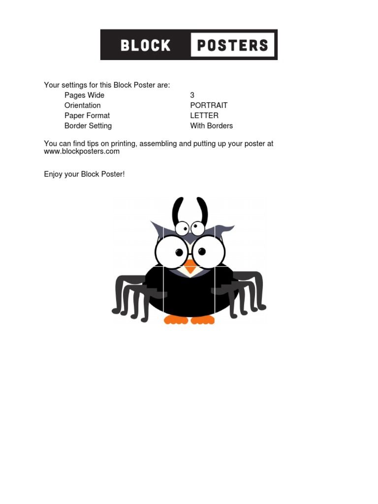 Blockposter 145705 | Download Free PDF | Communication Design | Printing