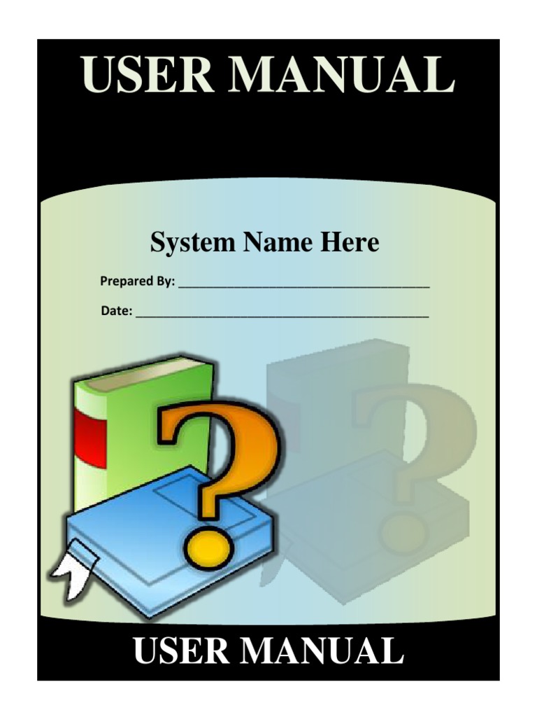 User Manual Template | PDF | Computing | Information Science