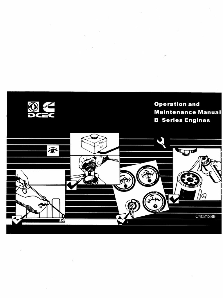 B Series Engine Instruction Manual PDF | PDF