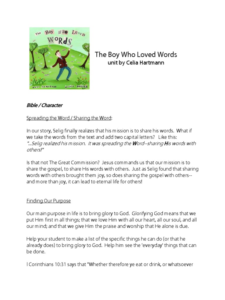 Boy Who Loved Words Complete PDF | PDF | Sleep | Dream