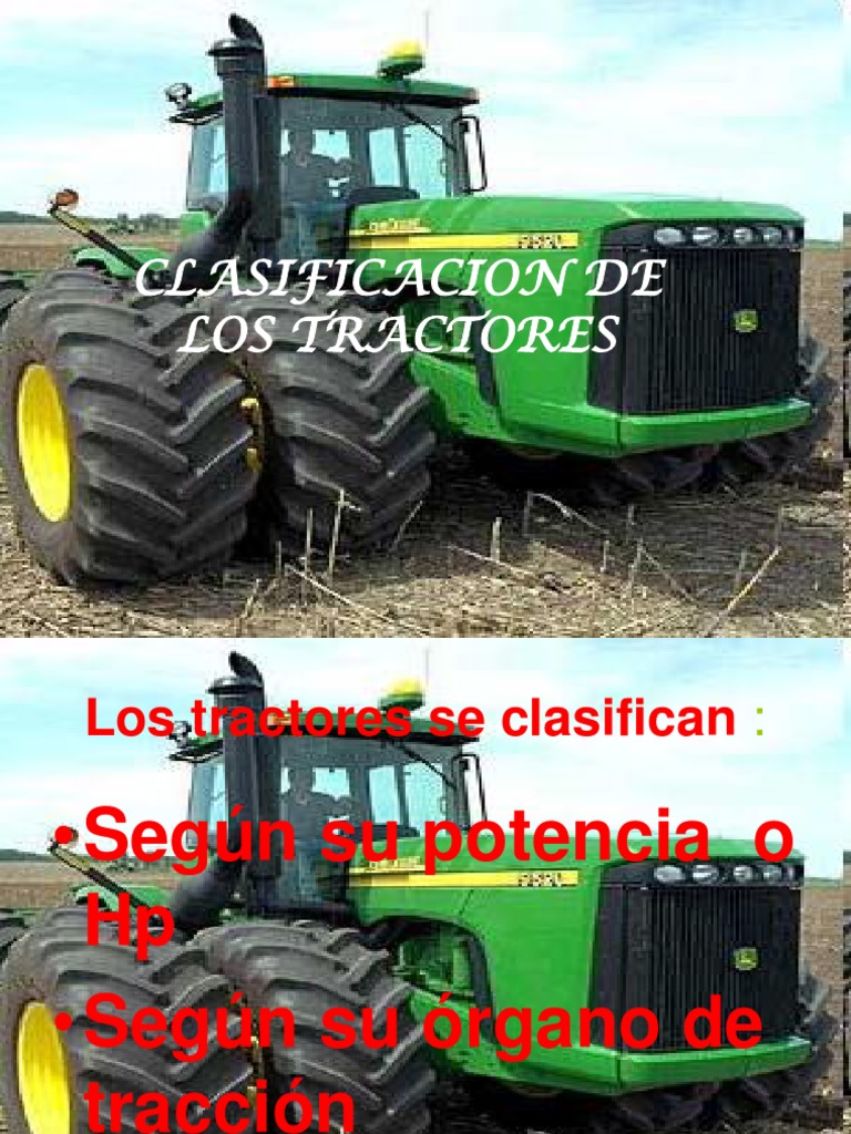 Clasificacion de Los Tractores Segun HP y Traccion de Microsoft ...