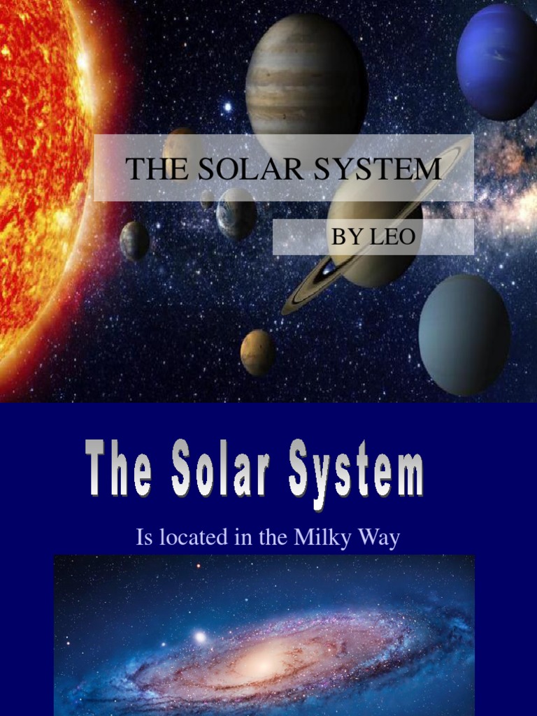 Trabajo Leo Solar System | PDF | Planemos | Solar System
