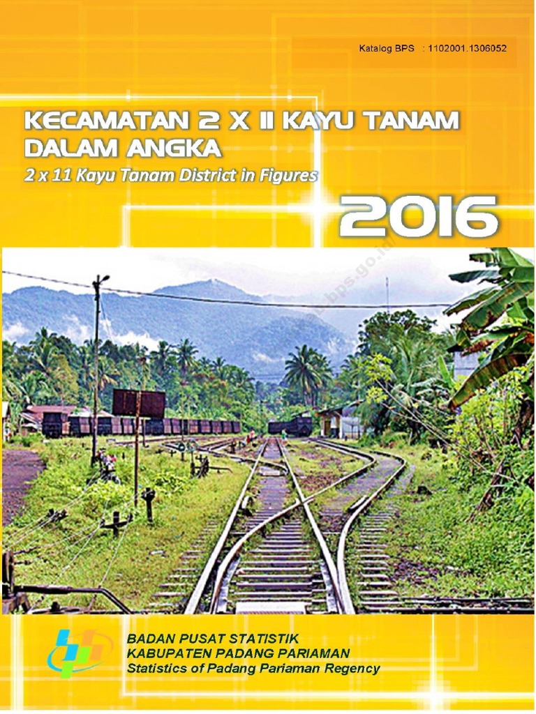 Kecamatan 2 x11 Kayu Tanam Dalam Angka Tahun 2016 | PDF