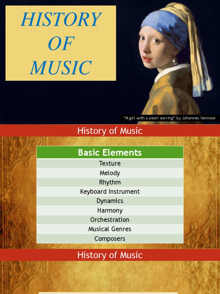 A Comprehensive Overview of the History of Music from the Baroque to ...
