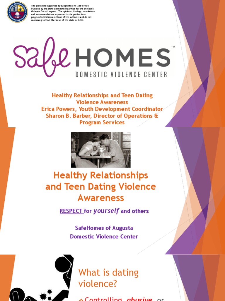 Safe Homes Program 7-8 Presentation | PDF | Cyberbullying | Domestic ...
