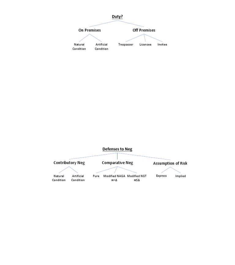 Torts II Flow Chart | PDF