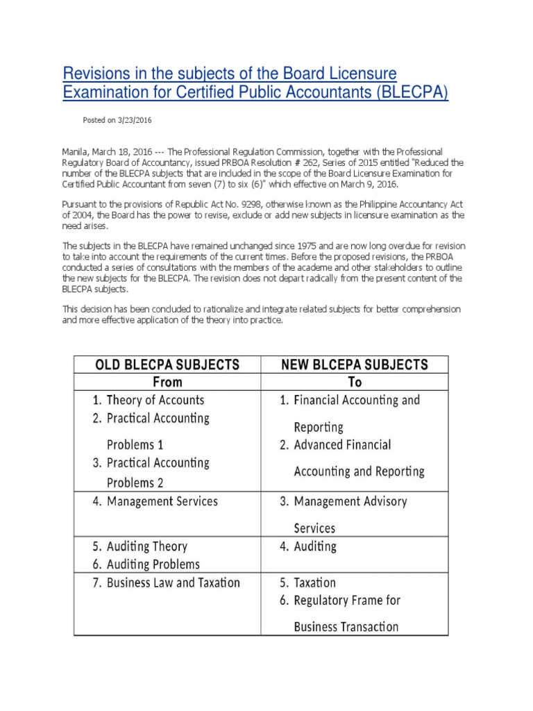 Chartered Accountant Exam Subjects at Chad Frierson blog