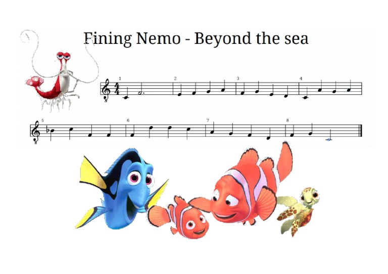 Finding Nemo Song | PDF