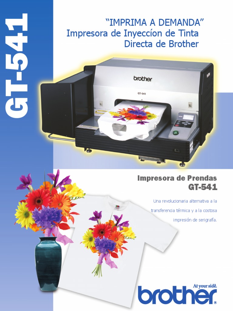 GT 541 | PDF | Impresora (Computación) | Tinta