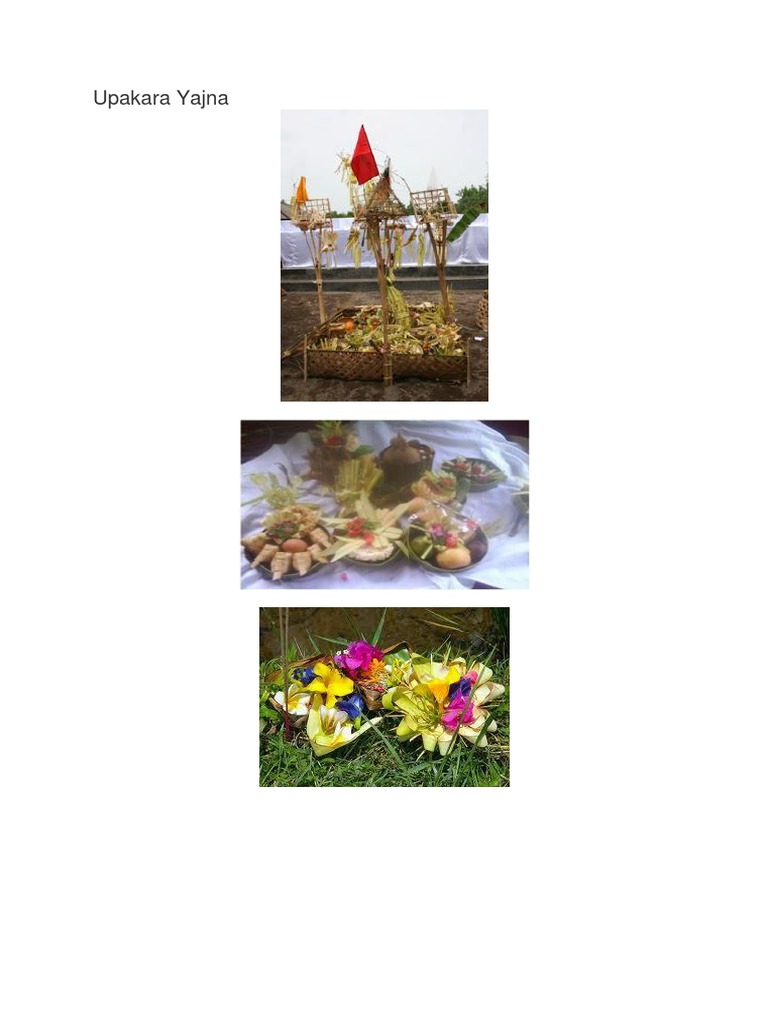 Upakara Yajna | PDF