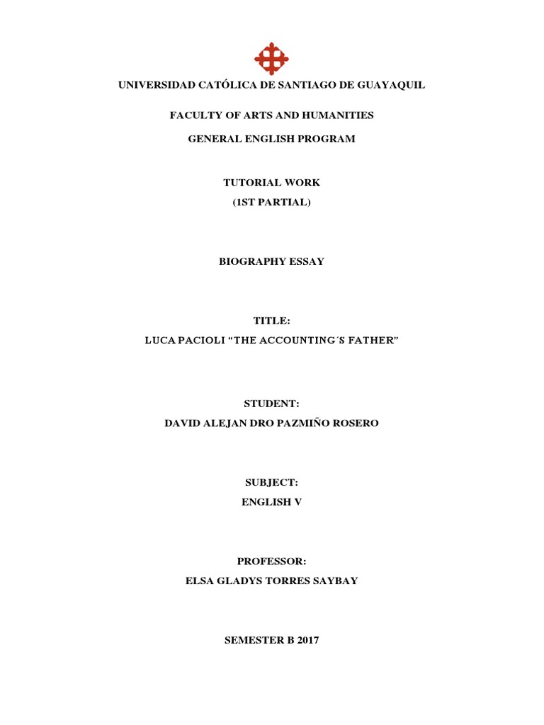 Luca Pacioli: The Father of Accounting | PDF | Accounting | Business ...