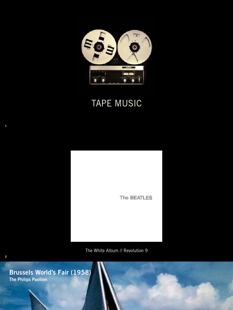 Tape Music | PDF | Electronic Music | Sound Technology