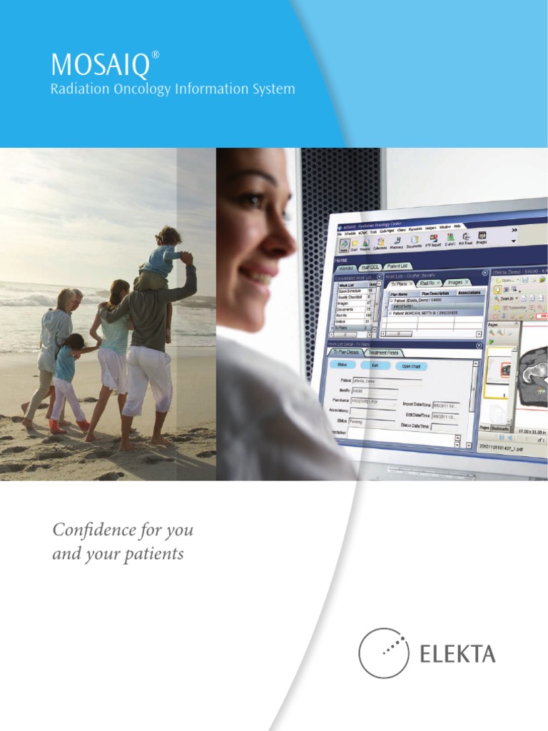 MOSAIQ Radiation Oncology Brochure | PDF | Radiation Therapy | Patient