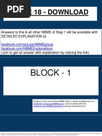 NBME 28 BLOCK 1-4 (Answers Version) | PDF