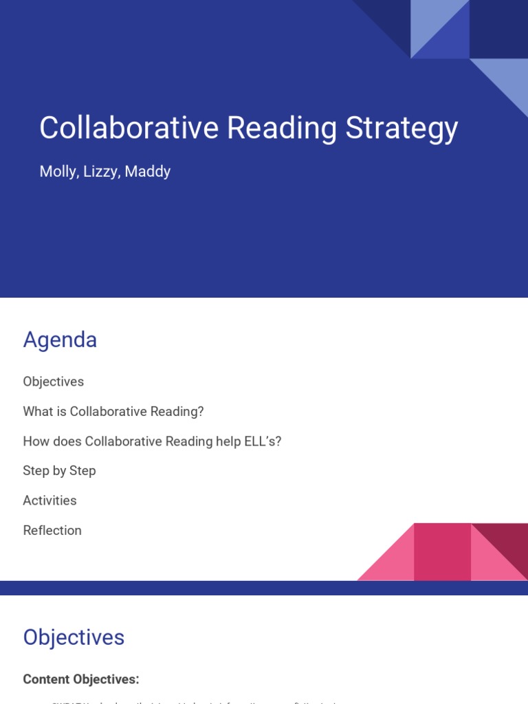 Collaborative Reading | PDF | Reading (Process) | Human Communication