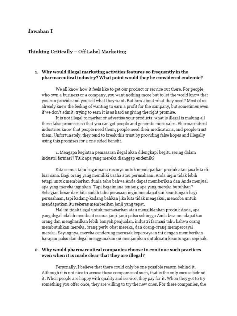 Chapter 5 Thinking Critically | PDF